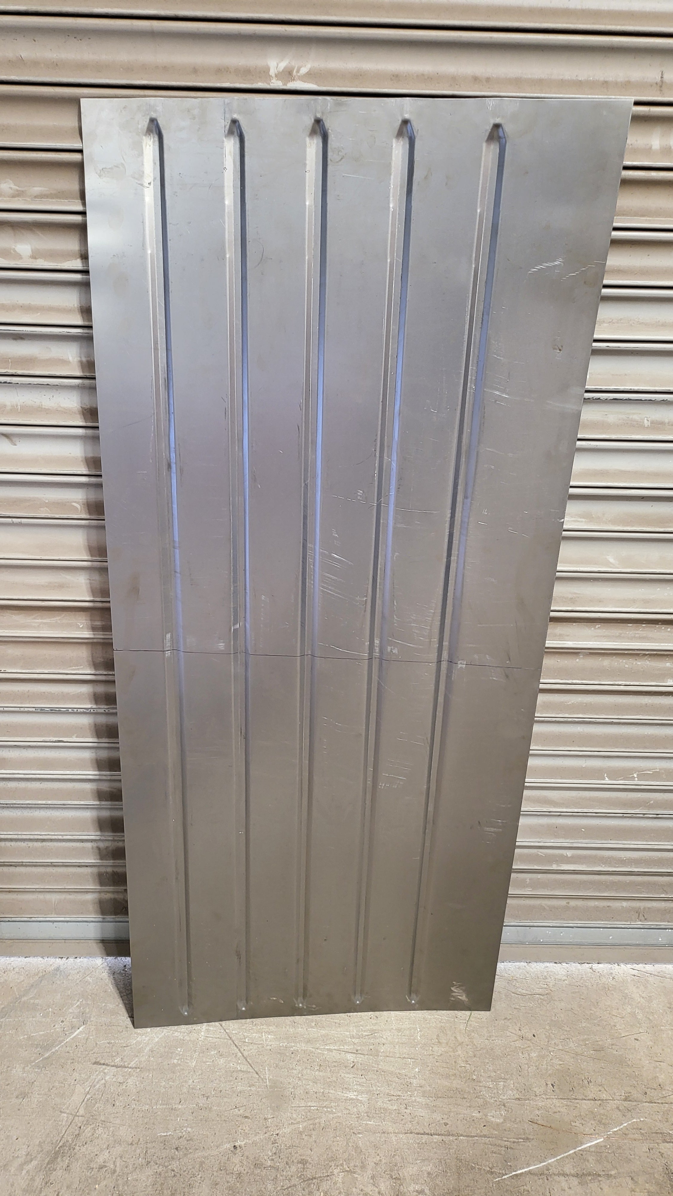 Ribbed steel panels and Steel Floor pans in 1mm mild steel – What a steel