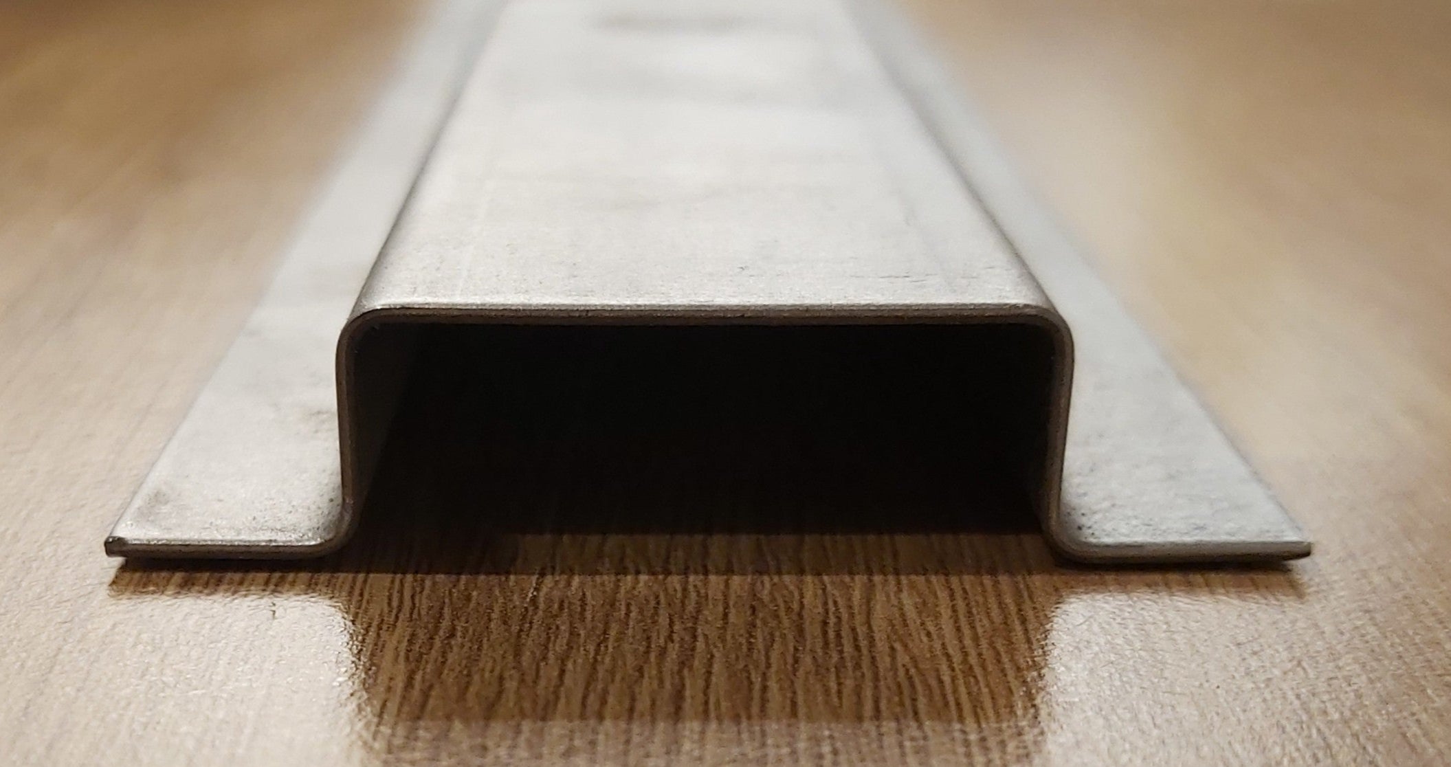 Steel Top hat sections in 1mm mild steel - shallow – What a steel