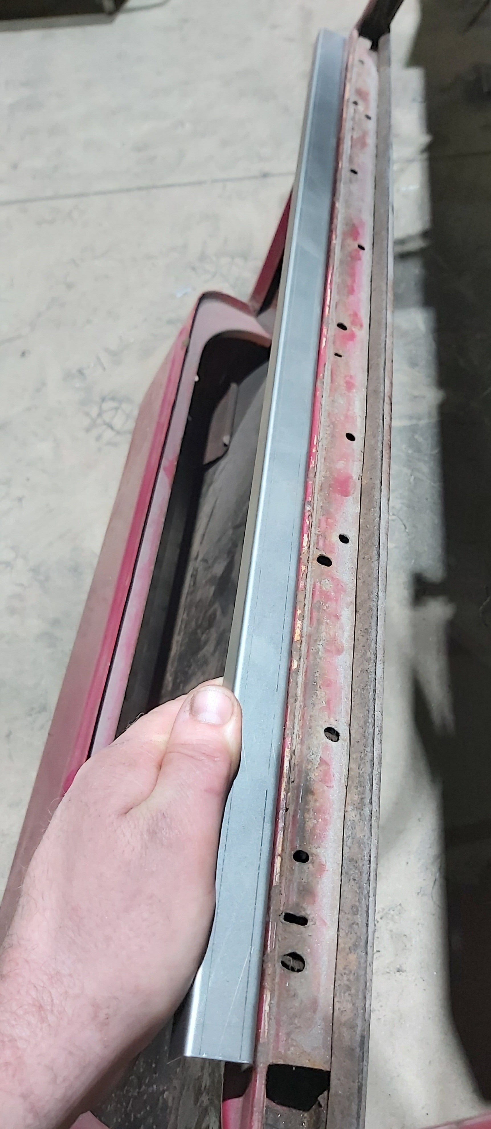 Mk1 classic Mini door window drain repair panel - early version – What ...